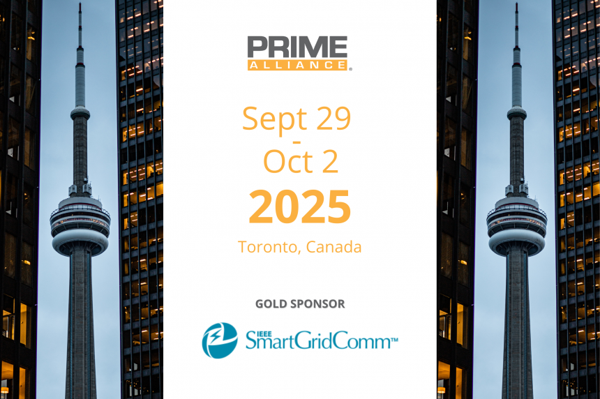 IEEE Smart Grid Communications 2025 – Toronto | PRIME Alliance